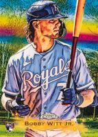 Bobby Witt Jr. 2022 Topps Allen & Ginter Chrome #CR-8 Chase the Rainbow /(SSP) Price Guide ...