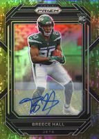 Breece Hall 2022 Prizm #317 Rookie Autographs - Camo /25 PSA 10 Price ...