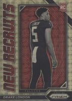 Drake London 2022 Prizm #NR-4 New Recruits - Gold Vinyl /5 PSA 10 Price Guide - Sports Card Investor