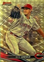 Nick Lodolo 2022 Bowman's Best #56 Superfractor /1 Price Guide - Sports ...