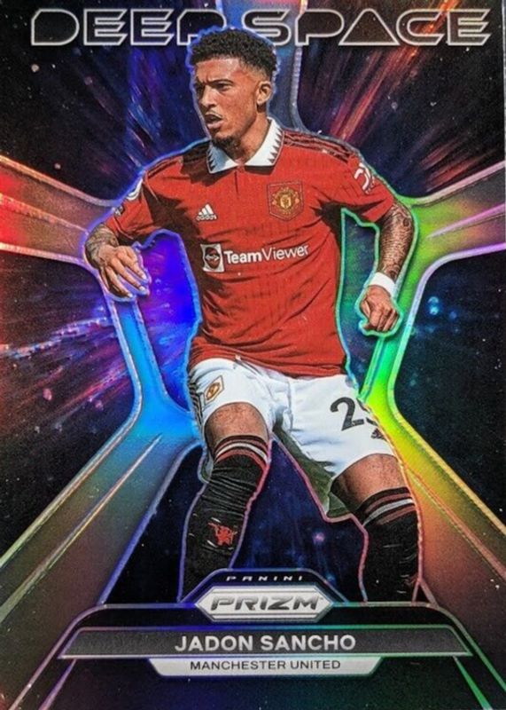 Jadon Sancho 2022 Prizm Premier League #15 Deep Space /(SSP) Price ...