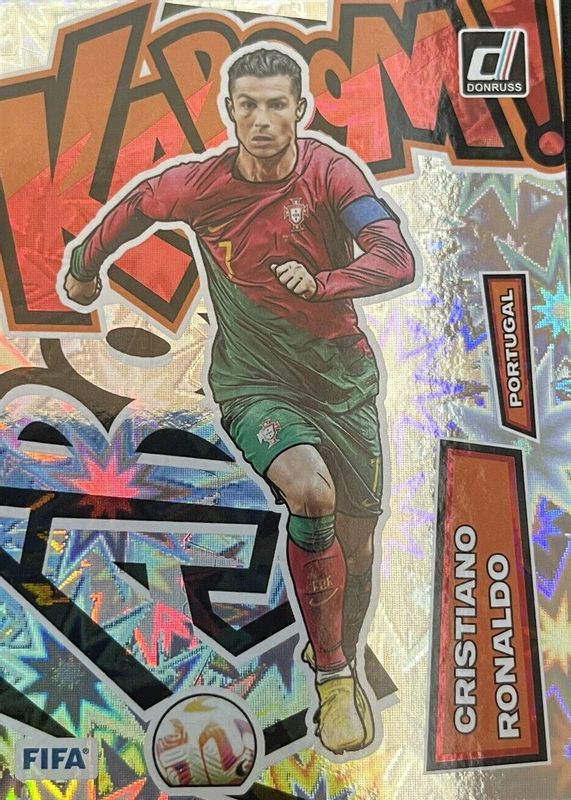 Cristiano Ronaldo 2022 Donruss #16 Kaboom! /(SSP) Price Guide - Sports ...