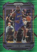 LeBron James 2022 Prizm #134 Green Pulsar /25 Price Guide - Sports Card ...