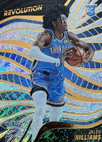 Jalen Williams 2022 Revolution #124 Galactic /(SSP) Price Guide ...