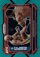 Anderson Silva 2023 Prizm UFC #76 Teal /49 Price Guide - Sports Card ...