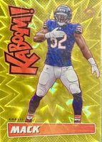 Khalil Mack 2019 Absolute #K-KM Kaboom! - Gold /10 Price Guide - Sports ...