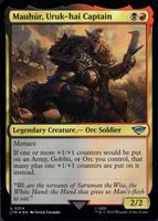 Mauhur, Uruk-Hai Captain Magic: The Gathering Cards Price Guide ...