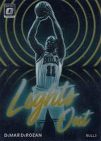 DeMar DeRozan 2022 Optic #15 Lights Out - Gold /10 Price Guide - Sports ...