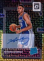 Keegan Murray 2022 Optic #214 Rated Rookie Signatures - Choice Black Gold /8 Price Guide ...