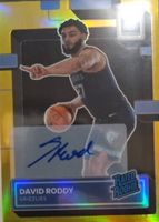 David Roddy 2022 Optic #225 Rated Rookie Signatures - Gold /10 Price ...