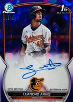 Leandro Arias Baseball Cards Price Guide - Sports Card Investor