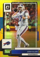 Josh Allen 2022 Optic #20 Gold /10 Price Guide - Sports Card Investor