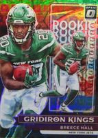 Breece Hall 2022 Optic #RGK-11 Rookie Gridiron Kings - Black Pandora ...