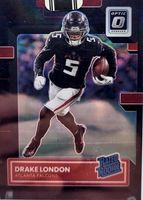 Drake London 2022 Optic #207 Black /1 Price Guide - Sports Card Investor