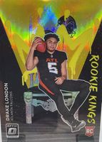Drake London 2022 Optic #RK-6 Rookie Kings - Gold /10 Price Guide - Sports Card Investor