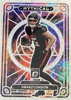 Drake London 2022 Optic #M-20 Mythical - White Sparkle /1 Price Guide - Sports Card Investor