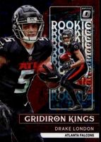 Drake London 2022 Optic #RGK-6 Rookie Gridiron Kings - Purple Stars /25 PSA 10 Price Guide ...