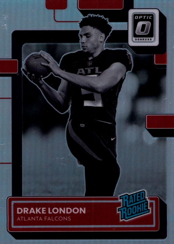 Drake London 2022 Optic #207 Holo Variation Price Guide - Sports Card Investor