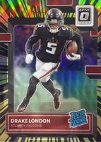 Drake London 2022 Optic #207 Electricity /65 Price Guide - Sports Card Investor