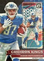 Aidan Hutchinson 2022 Optic #RGK-10 Rookie Gridiron Kings - Black ...
