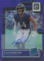 Kyle Hamilton 2022 Optic #238 Rated Rookie Autographs - Purple /35 ...
