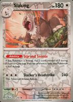 Slaking 2023 Scarlet & Violet: Paldea Evolved #162/193 Reverse Holo ...