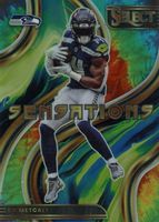 DK Metcalf 2022 Select #SEN-18 Sensations - Tie-Dye /25 PSA 10 Price ...