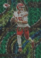 Patrick Mahomes II 2022 Select #SEN-3 Sensations - Green /5 Price Guide ...