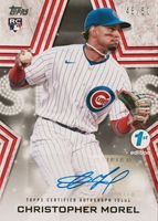 Christopher Morel 2023 Topps 1st Edition #BSA-CMO Baseball Stars ...
