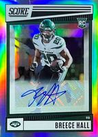 Breece Hall 2022 Chronicles #SP-330 Score Premium Rookie Signatures /75 ...