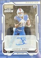 James Cook 2022 Chronicles #PMR-15 Playoff Momentum Rookie Autographs ...