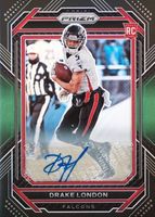 Drake London 2022 Chronicles #PB-11 Prizm Black Signatures - Green (/25) Price Guide - Sports ...