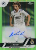 Luka Modric 2022 Topps Chrome UEFA Club Competitions #CA-MO Autographs ...