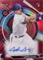 Josh Jung 2023 Topps Finest #FA-JJ Finest Autographs - Red Refractor /5 Price Guide - Sports ...