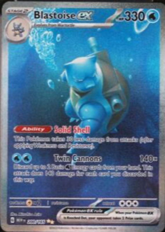 Blastoise ex 2023 Scarlet & Violet: 151 #200/165 Special Illustration Rare Price Guide - Sports ...