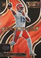 Anthony Richardson 2023 Select Draft Picks #SEN-AR Sensations - Black ...