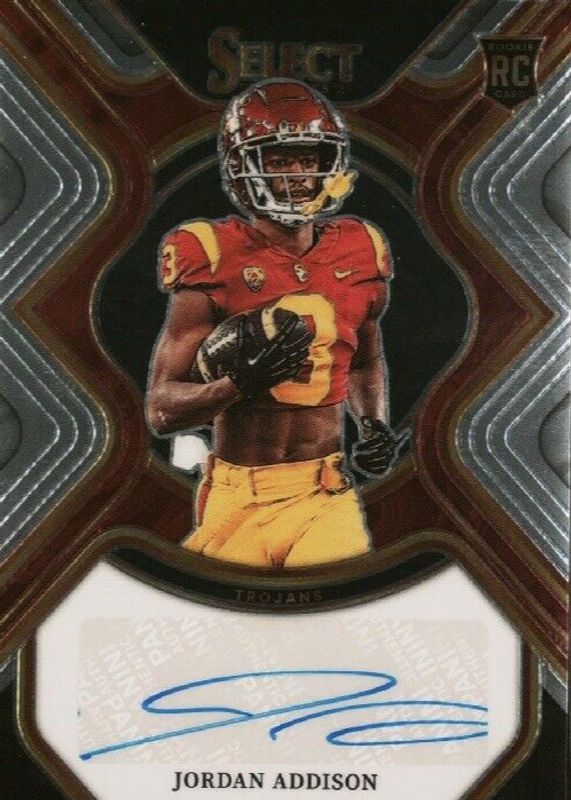 Jordan Addison 2023 Select Draft Picks #RS-JAD Rookie Signatures Price ...