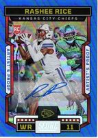 Rashee Rice 2023 Score #352 Rookie Signatures - Artist's Proof /35 ...
