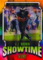 AJ Brown 2023 Score #ST-18 Showtime /(SSP) Price Guide - Sports Card ...