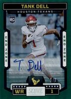 Tank Dell 2023 Score #353 Rookie Signatures - End Zone /6 Price Guide ...