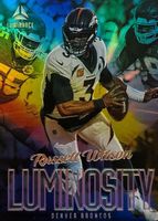 Russell Wilson 2023 Luminance #LUM-14 Luminosity Price Guide - Sports ...