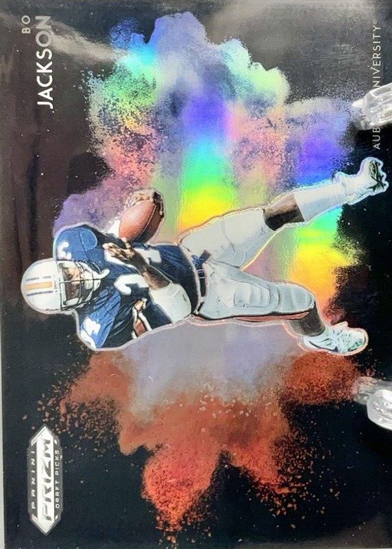 Bo Jackson 2023 Prizm Draft Picks #BCB-13 Black Color Blast /(SSP ...