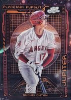 Shohei Ohtani 2023 Topps Chrome Cosmic #PPJ-7 Planetary Pursuit ...