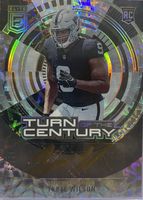 Tyree Wilson 2023 Elite #TC-TWI Turn of the Century Autographs - Black ...