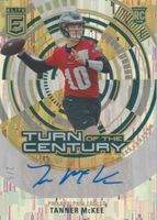 Tanner McKee 2023 Elite #TC-TMC Turn of the Century Autographs - Gold ...