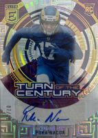 Puka Nacua 2023 Elite #TC-PUK Turn of the Century Autographs - Purple ...