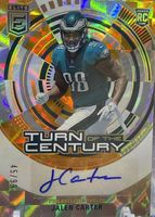 Jalen Carter 2023 Elite #TC-JCA Turn of the Century Autographs - Orange ...