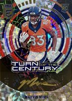 Marvin Mims 2023 Elite #TC-MMI Turn of the Century Autographs - Black ...