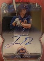 Jacob Reimer Baseball Cards Price Guide - Sports Card Investor