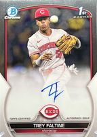 Trey Faltine Baseball Cards Price Guide - Sports Card Investor